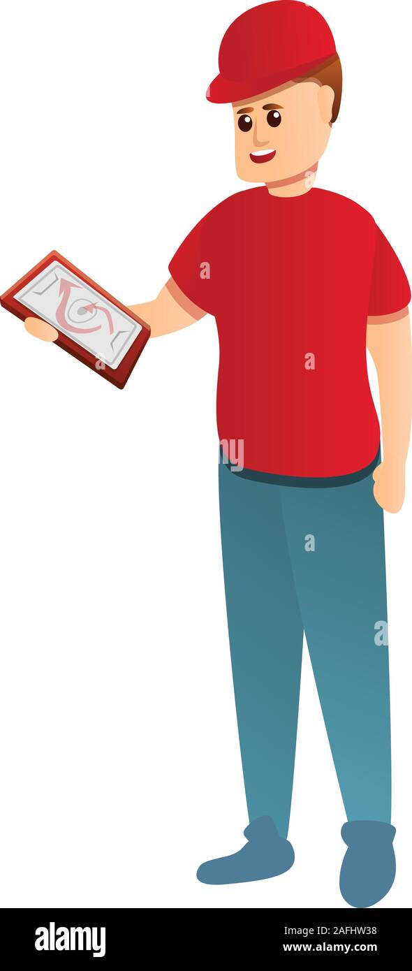 Ice hockey coach icon. Cartoon of ice hockey coach vector icon for web ...