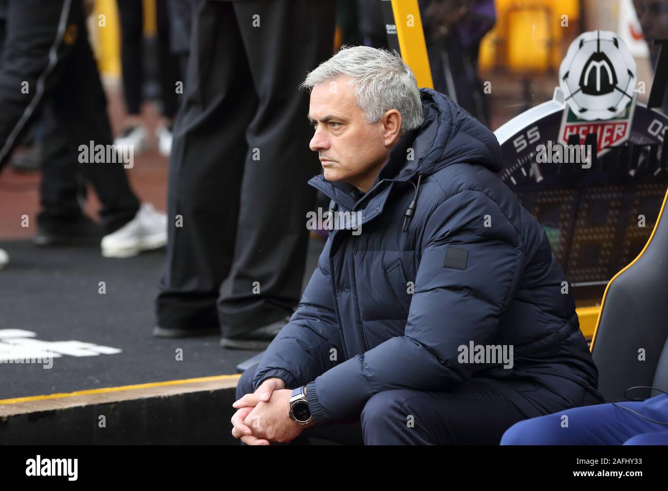 Seated sitting soccer football manager hi-res stock photography and ...