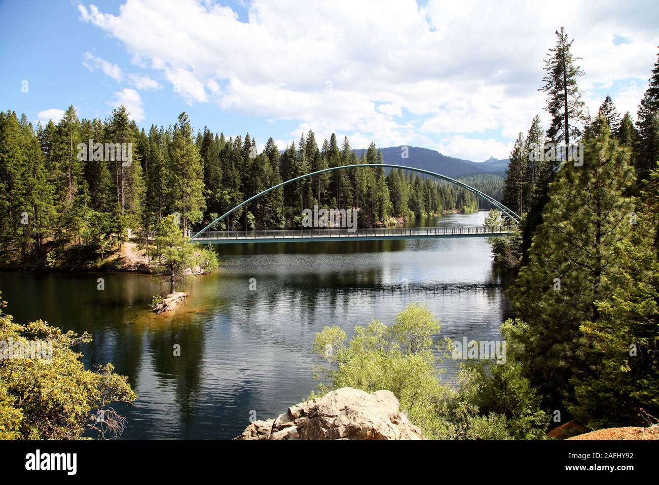 Bridge in Washington State Stock Photo - Alamy
