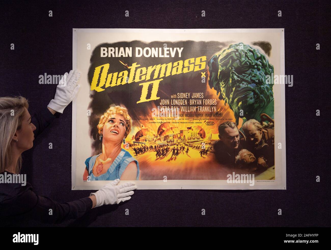 Quatermass ii poster hi-res stock photography and images - Alamy