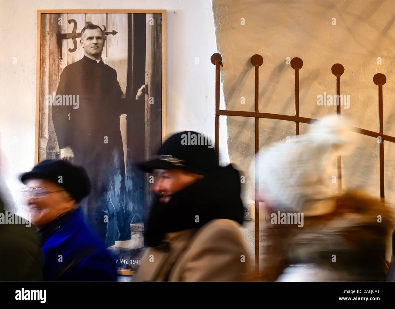 A mass in the Cihost village church, Czech Republic, on December 15 ...