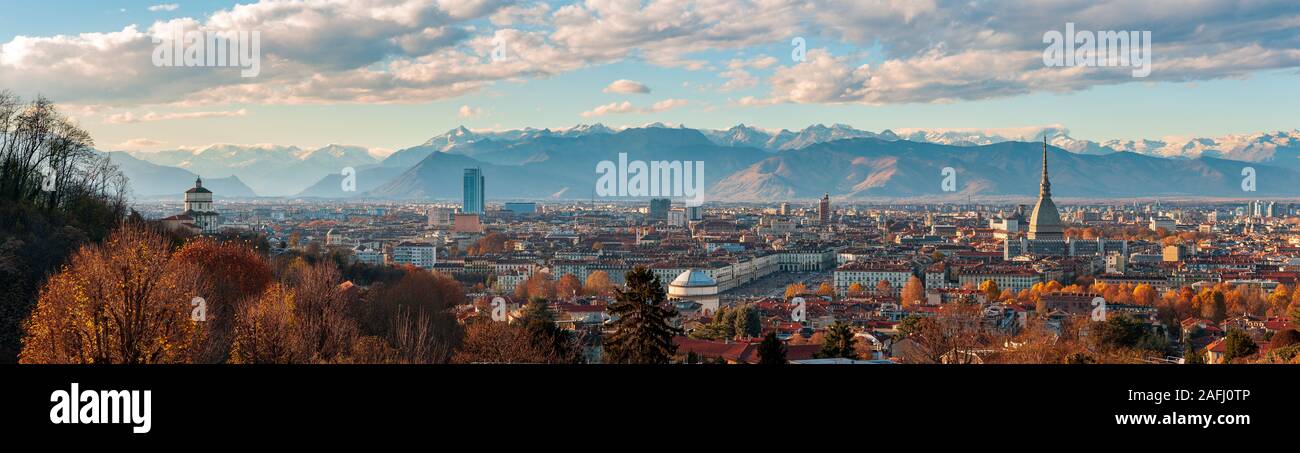 Turin panorama hi-res stock photography and images - Alamy