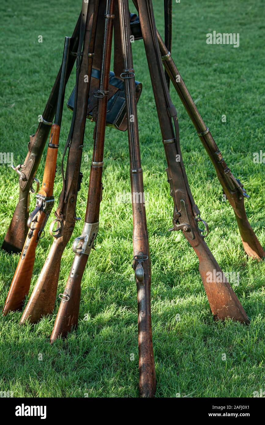 Us military rifles hi-res stock photography and images - Alamy