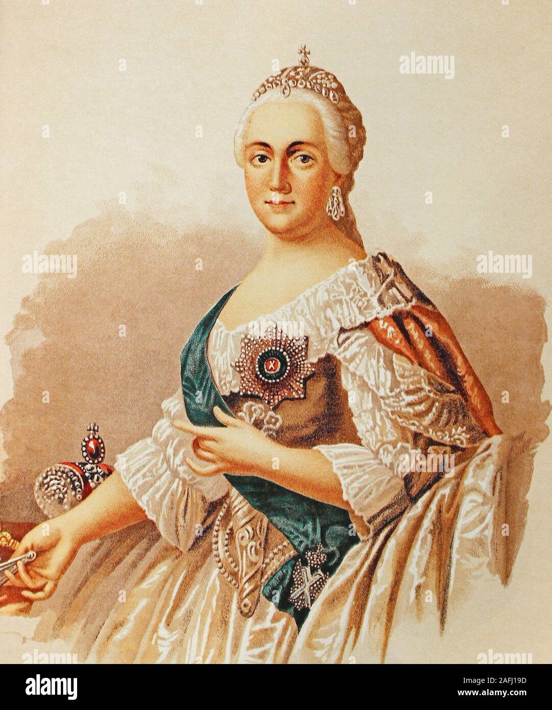 Coronation catherine great empress russia hi-res stock photography and ...