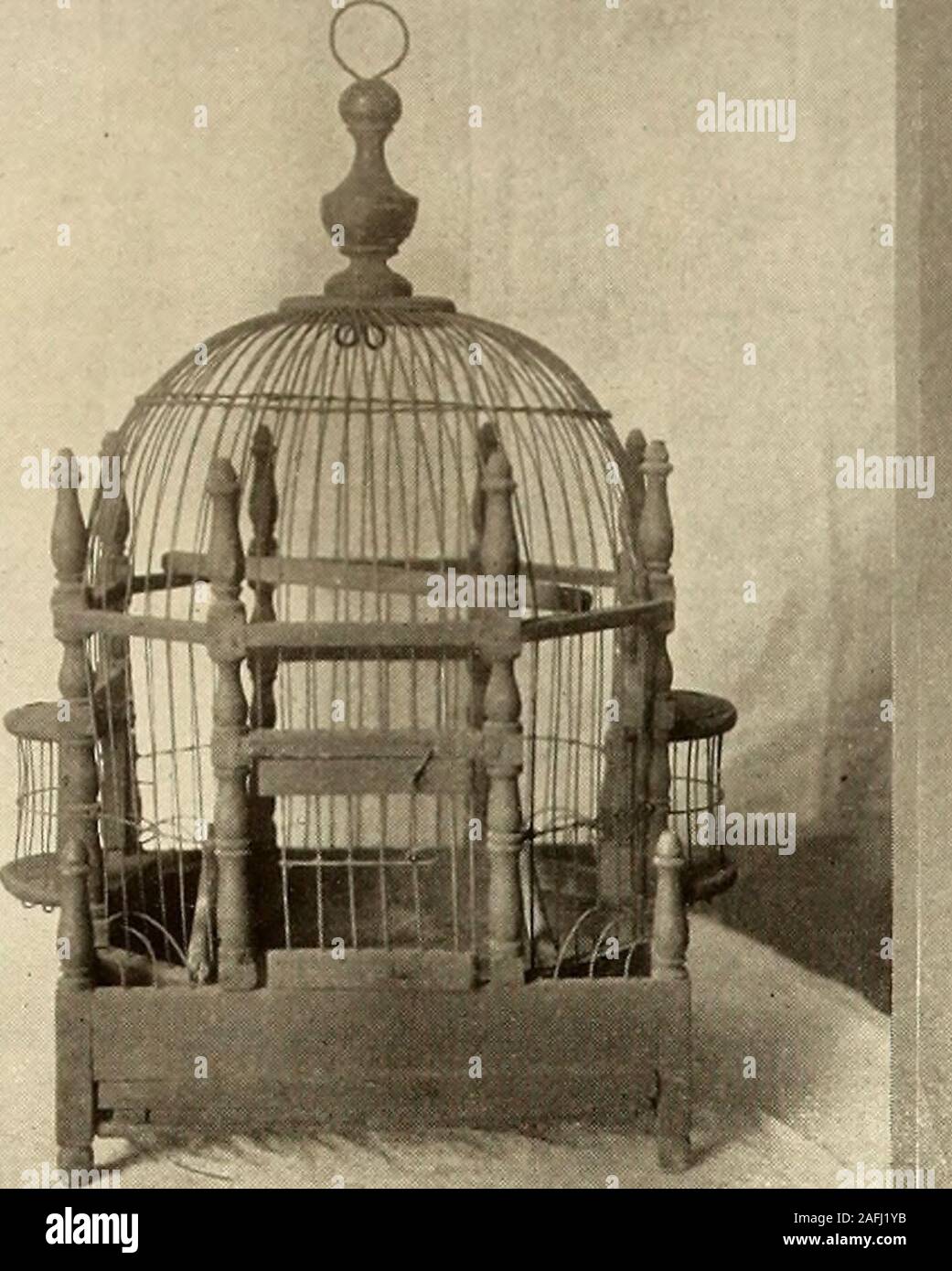 . American homes and gardens. A Philippine bird cage A Mexican bird ...