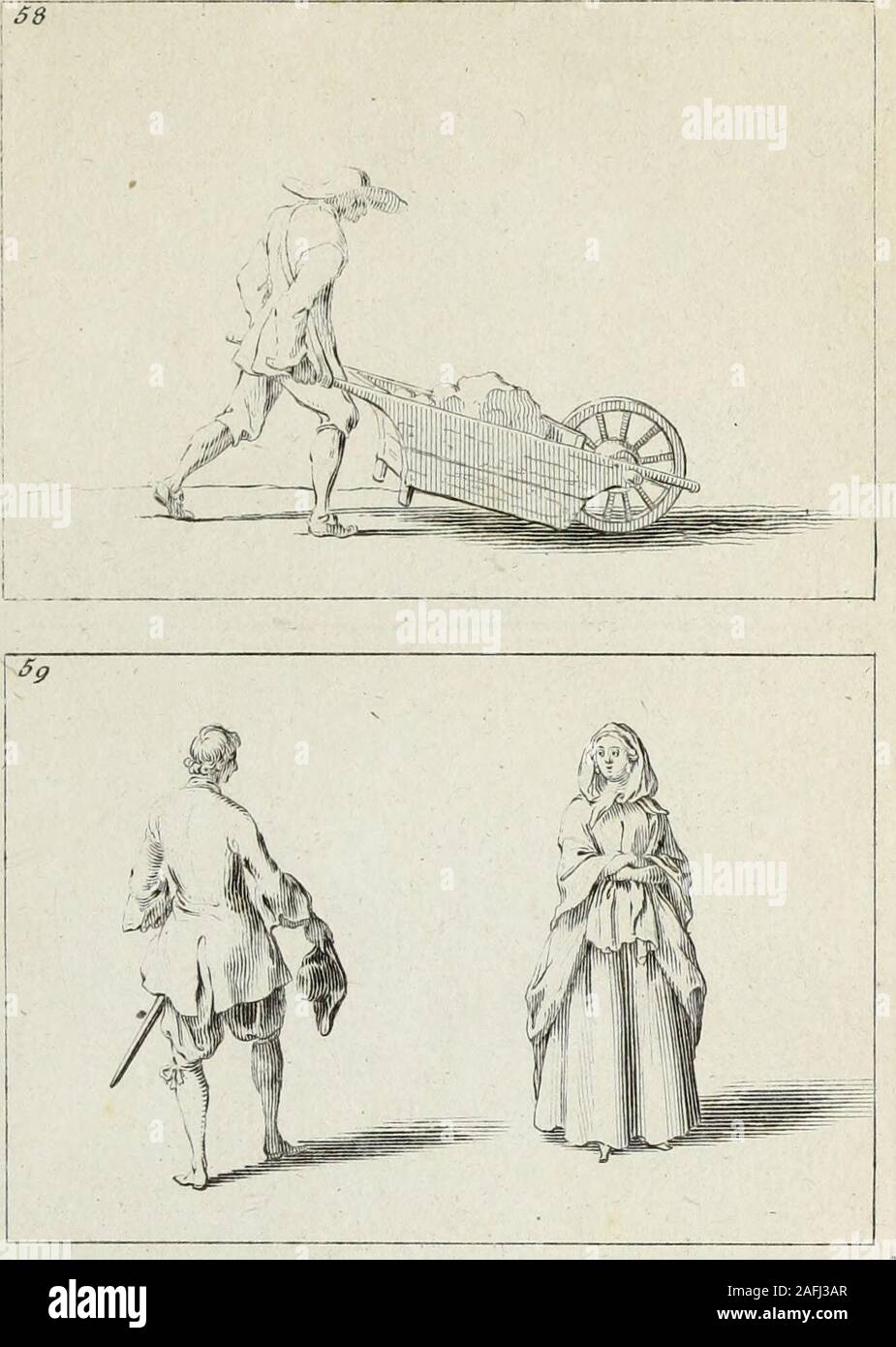 . Œuvres choisies de Sébastien Le Clerc, chevalier romain, dessinateur ...