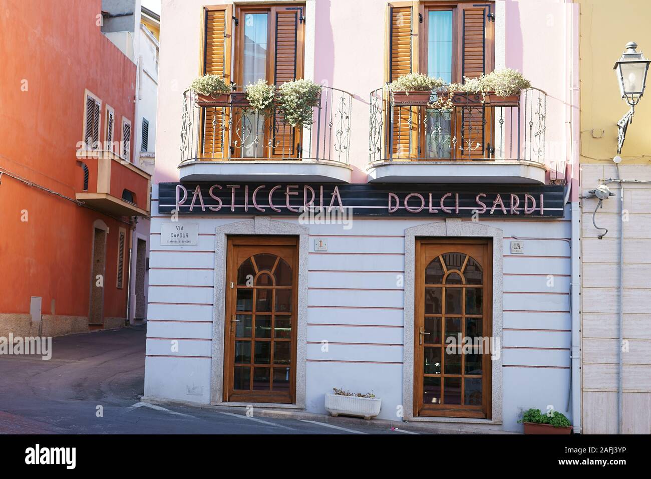 Sardinian town hi-res stock photography and images - Alamy