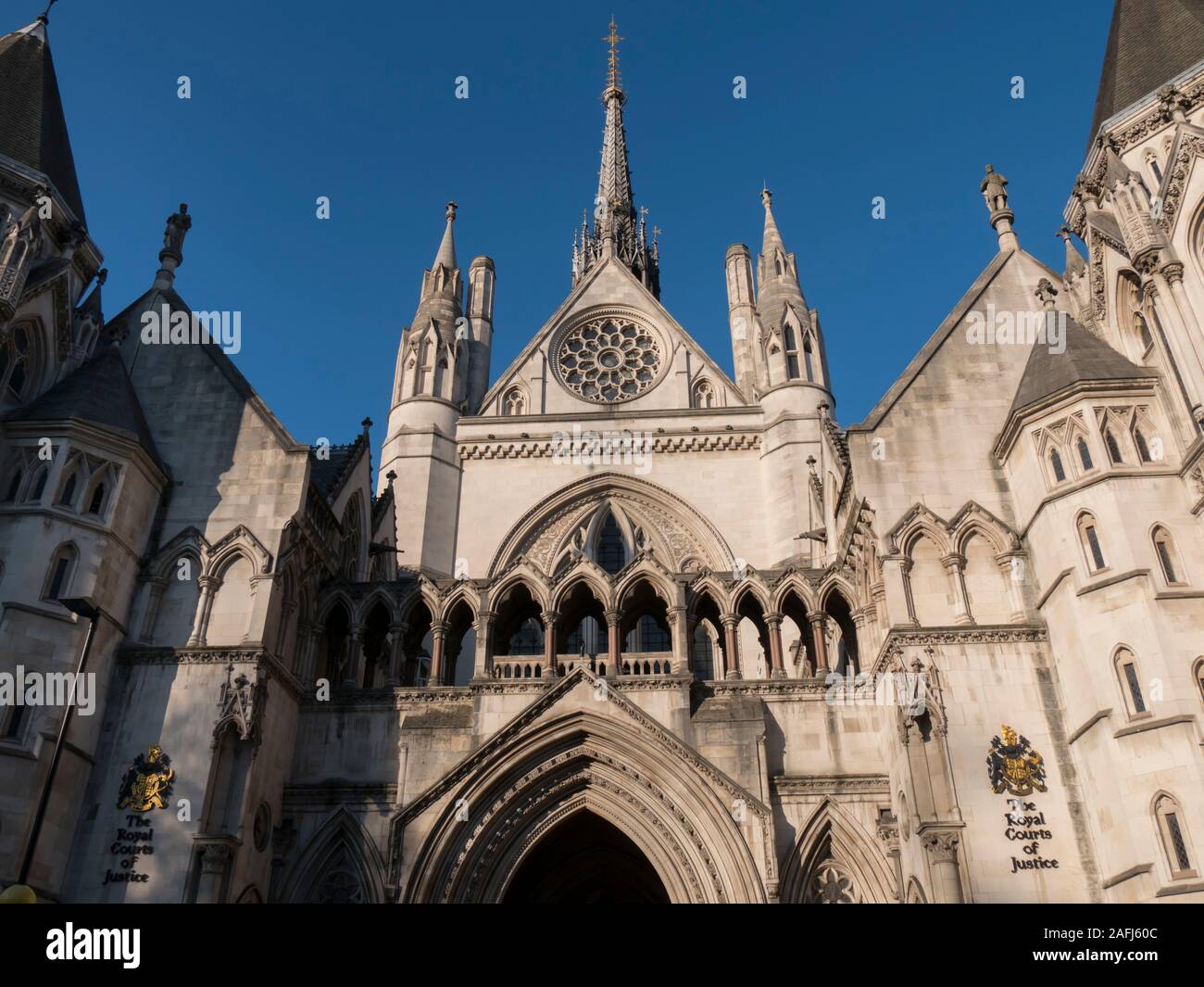 Europe, UK, England, London, Royal Courts of Justice Stock Photo - Alamy