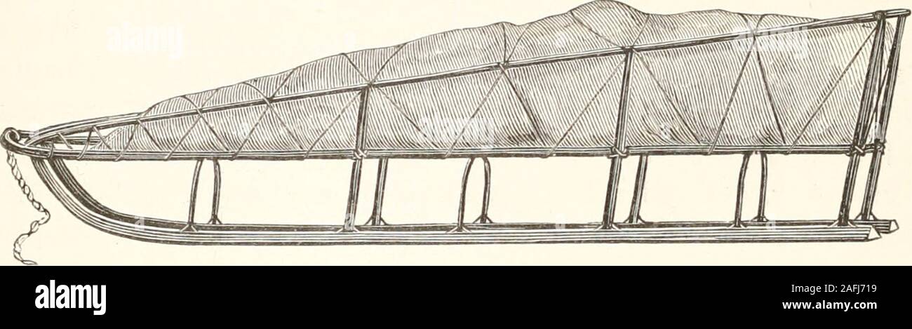 . Alaska and its resources. of a rawhide line andnetting attached to ...