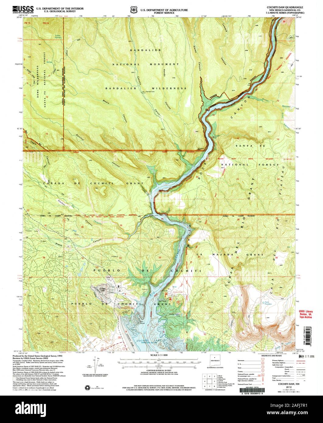 Cochiti dam hi-res stock photography and images - Alamy
