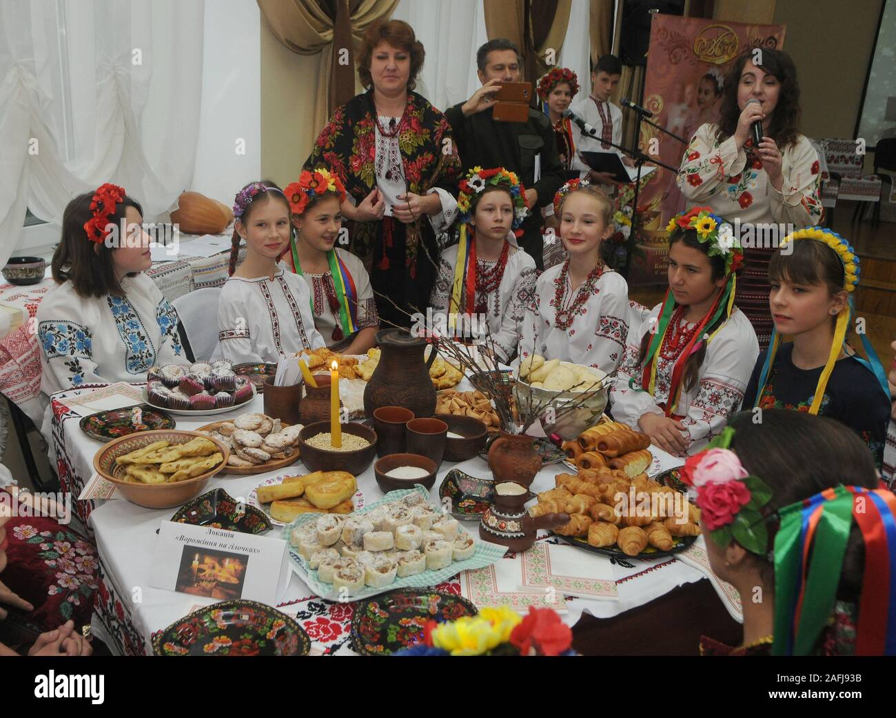 Pupils pose for a pic during the event.St. Andrew's Evening Party is an ...