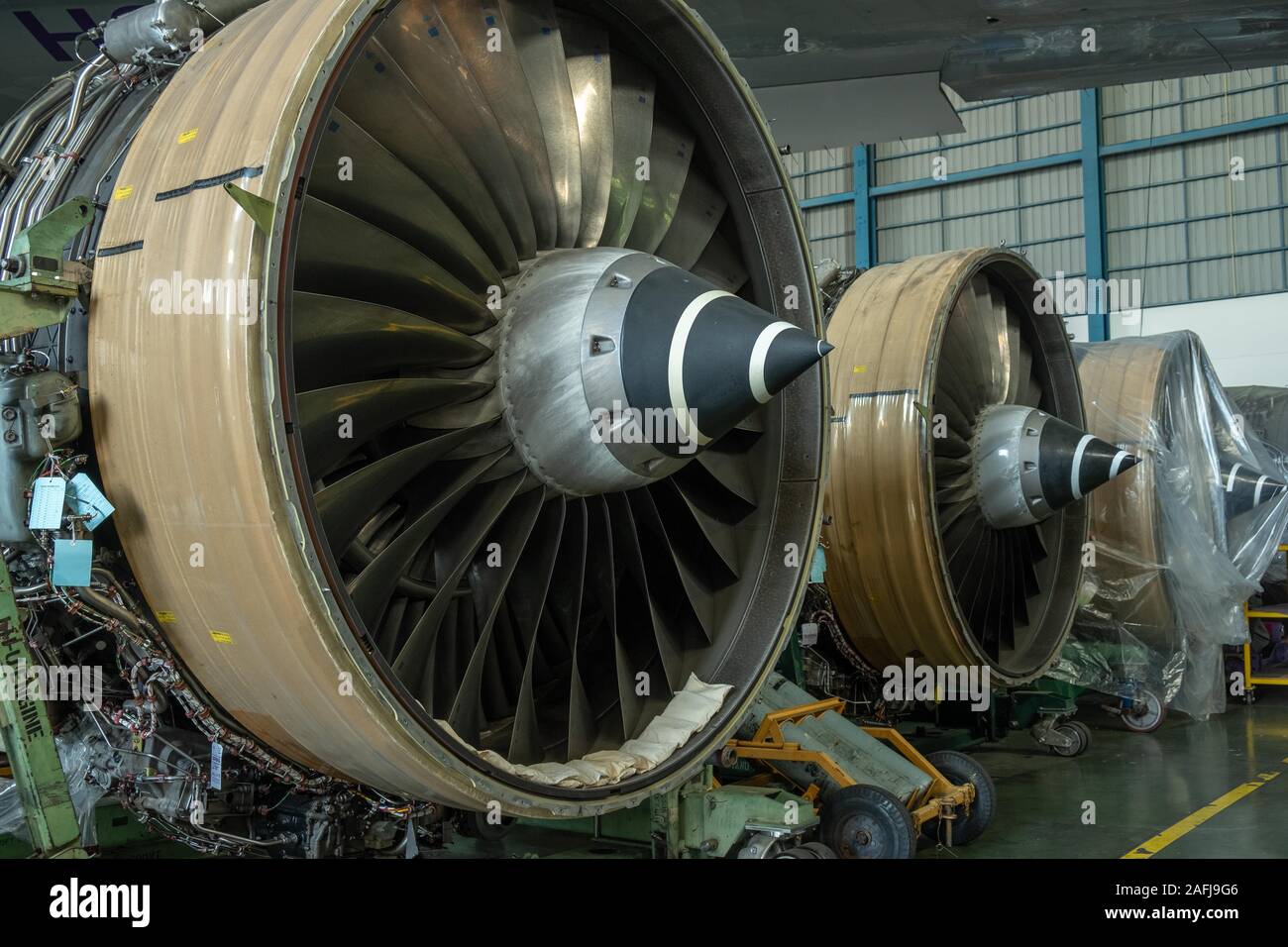 Gas turbine engine is power plant of an aircraft industry.Also used in ...