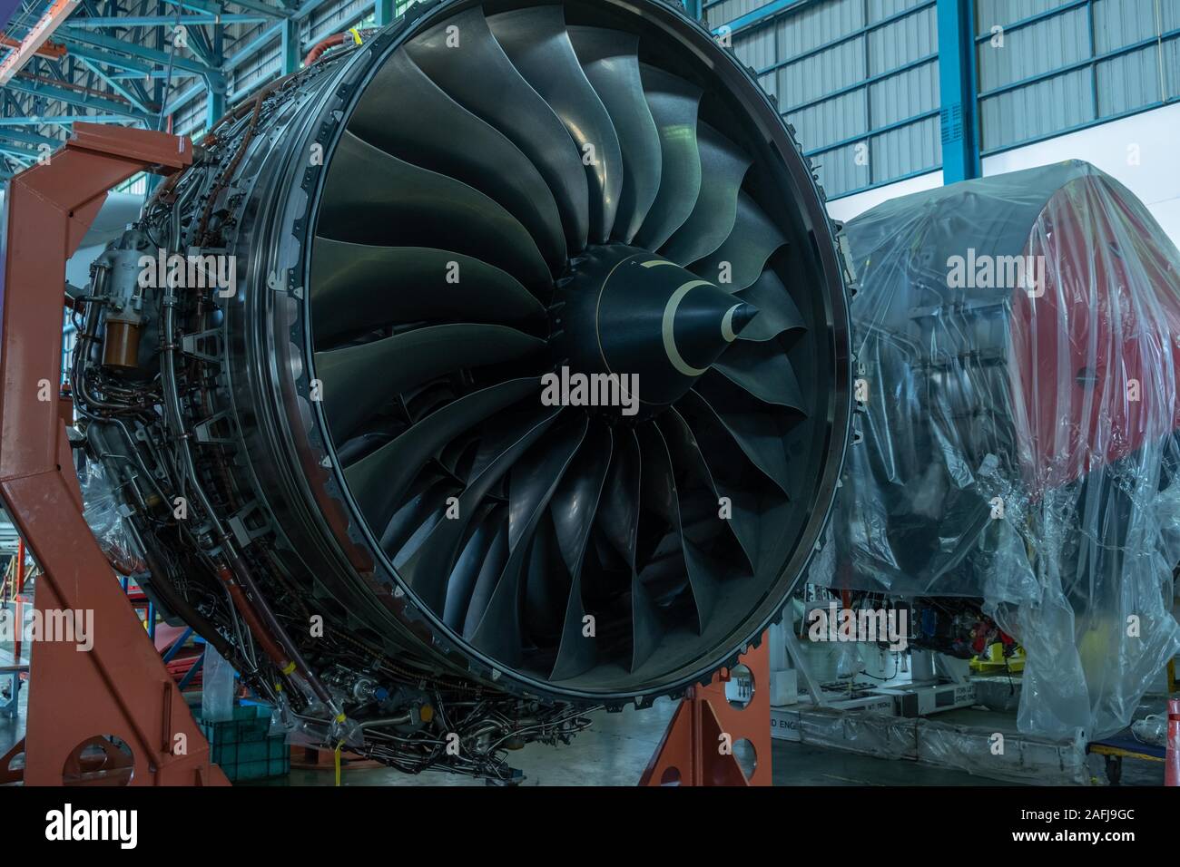 Gas turbine engine is power plant of an aircraft industry.Also used in ...