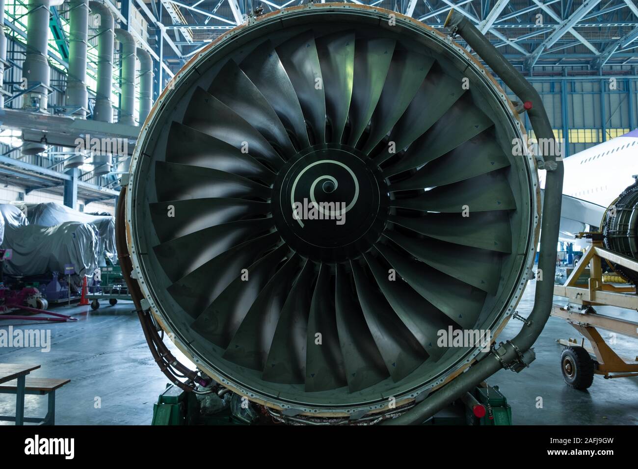 Gas turbine engine is power plant of an aircraft industry.Also used in ...