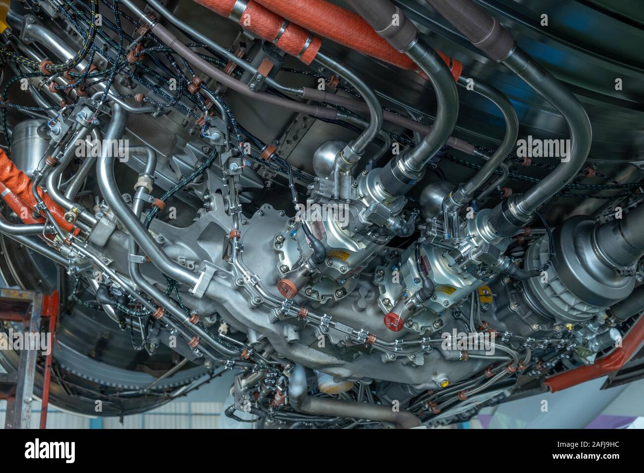 Gas turbine engine is power plant of an aircraft industry.Also used in ...