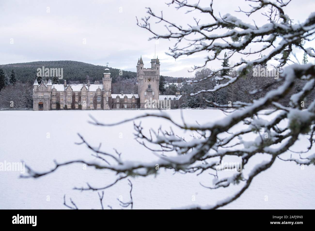 Balmoral castle snow hi-res stock photography and images - Alamy