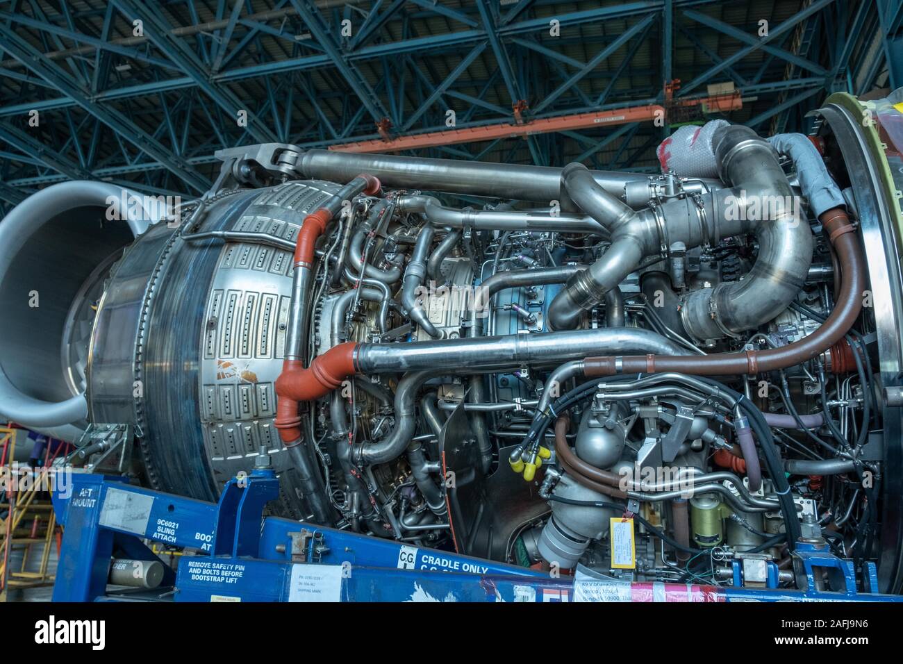 Gas turbine engine is power plant of an aircraft industry.Also used in ...