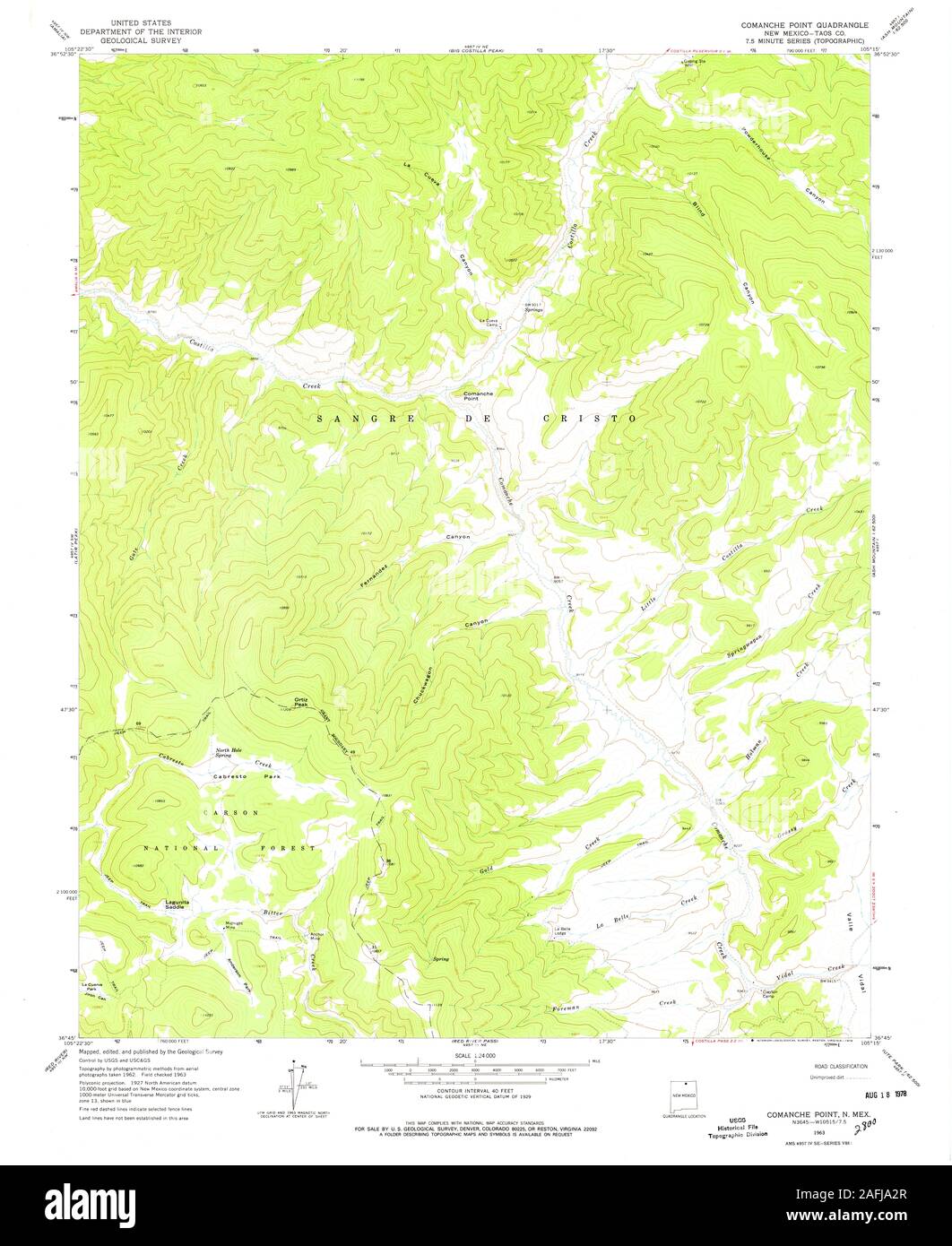 Map of comanche Cut Out Stock Images & Pictures - Alamy