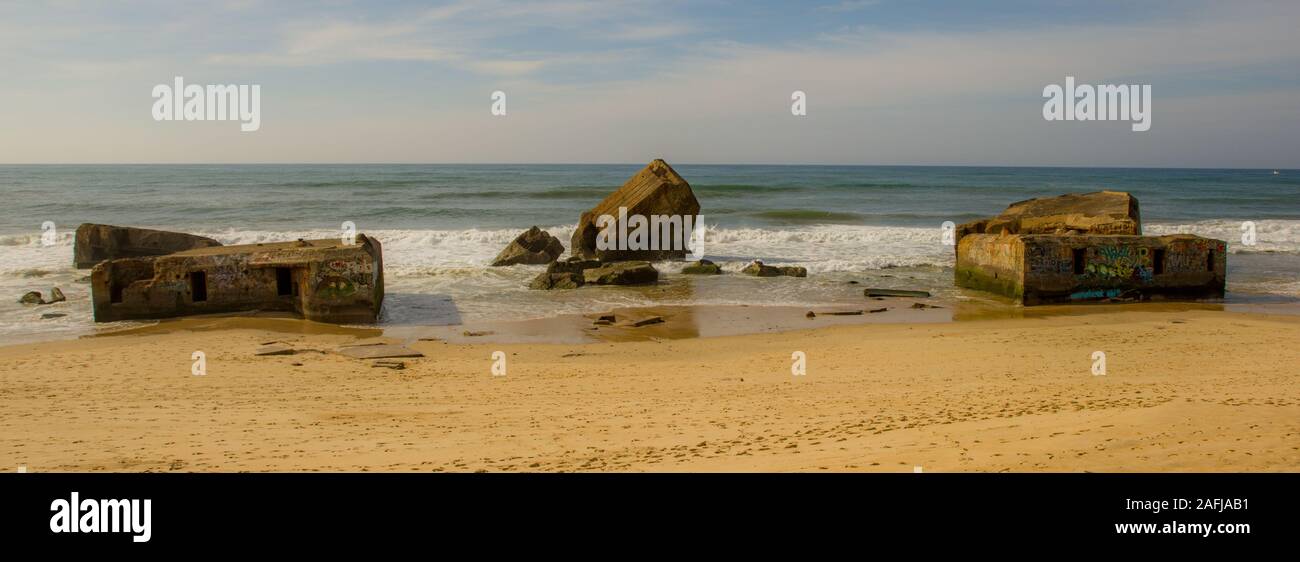War remnants bunker hi-res stock photography and images - Alamy