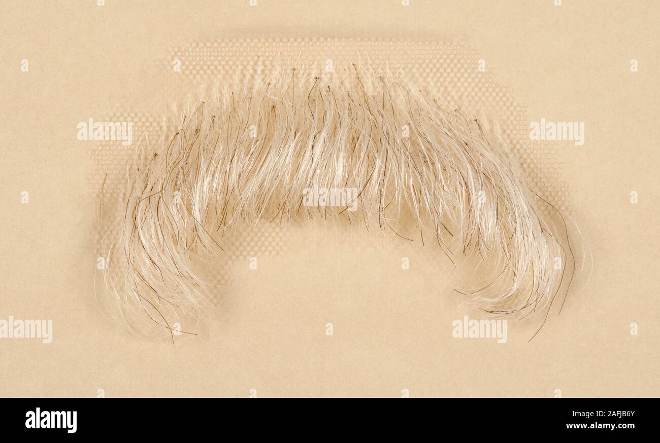 Artificial Mustache for Film and Theater Production Stock Photo - Alamy