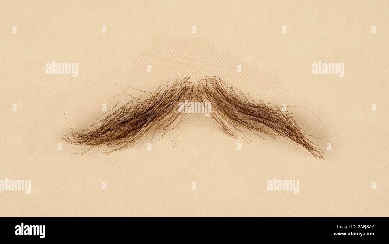 Artificial Mustache for Film and Theater Production Stock Photo - Alamy