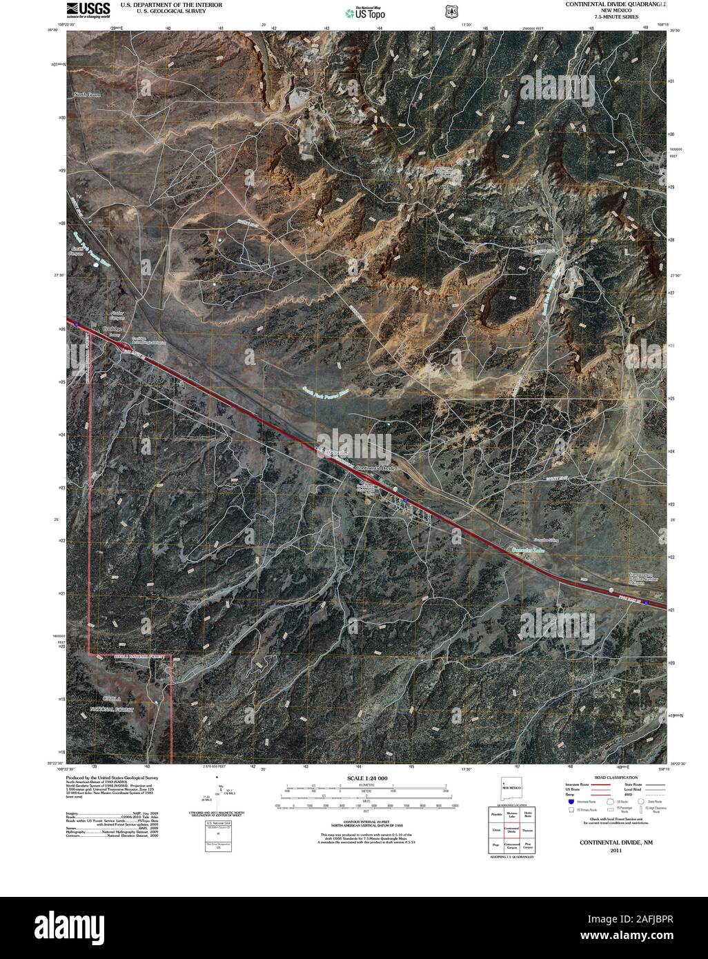 Continental divide map hi-res stock photography and images - Alamy