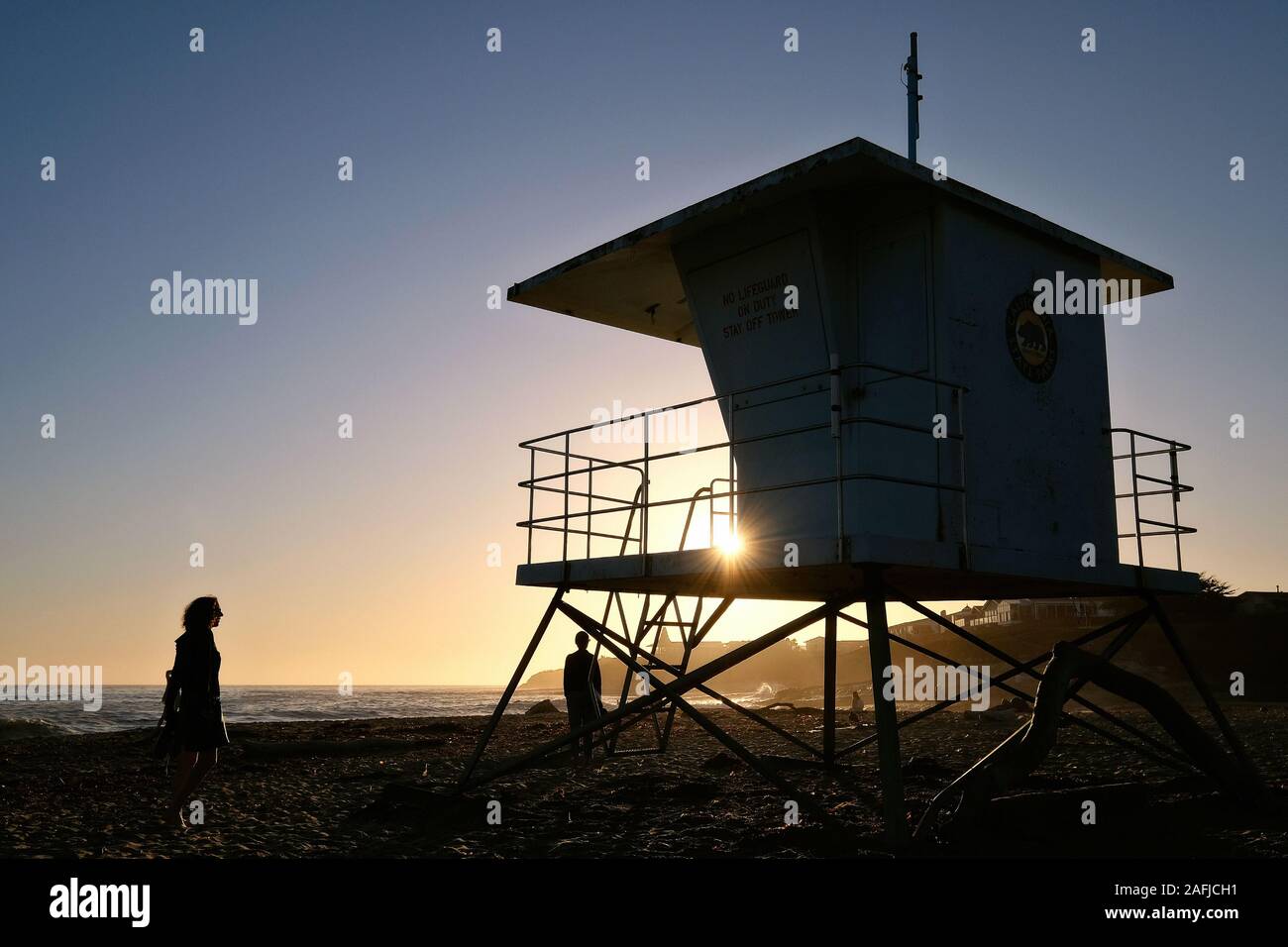 Beach tower photography hi-res stock photography and images - Alamy