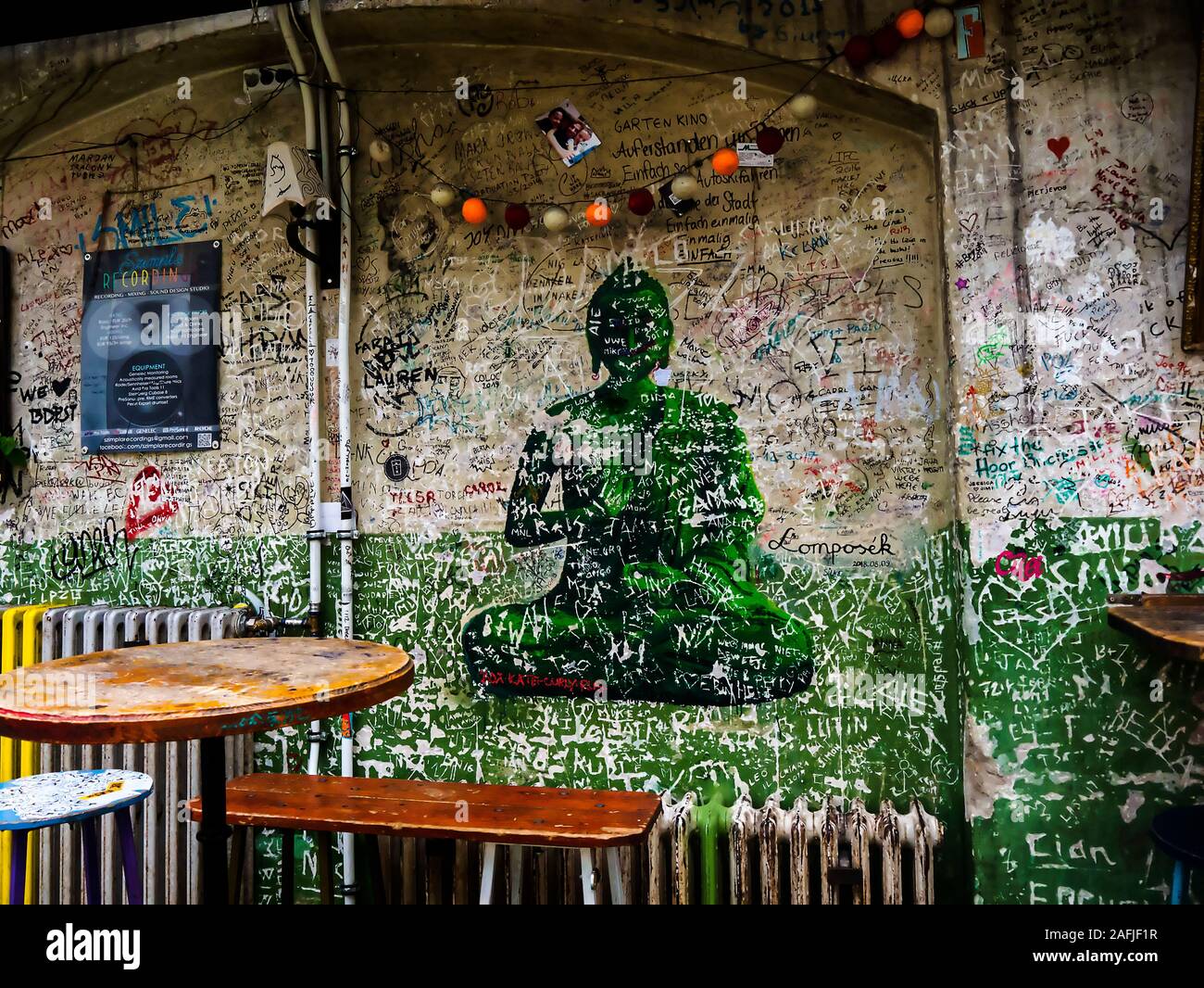 Ruin Bars began as an experiment,a bar set up in an abandoned building ...