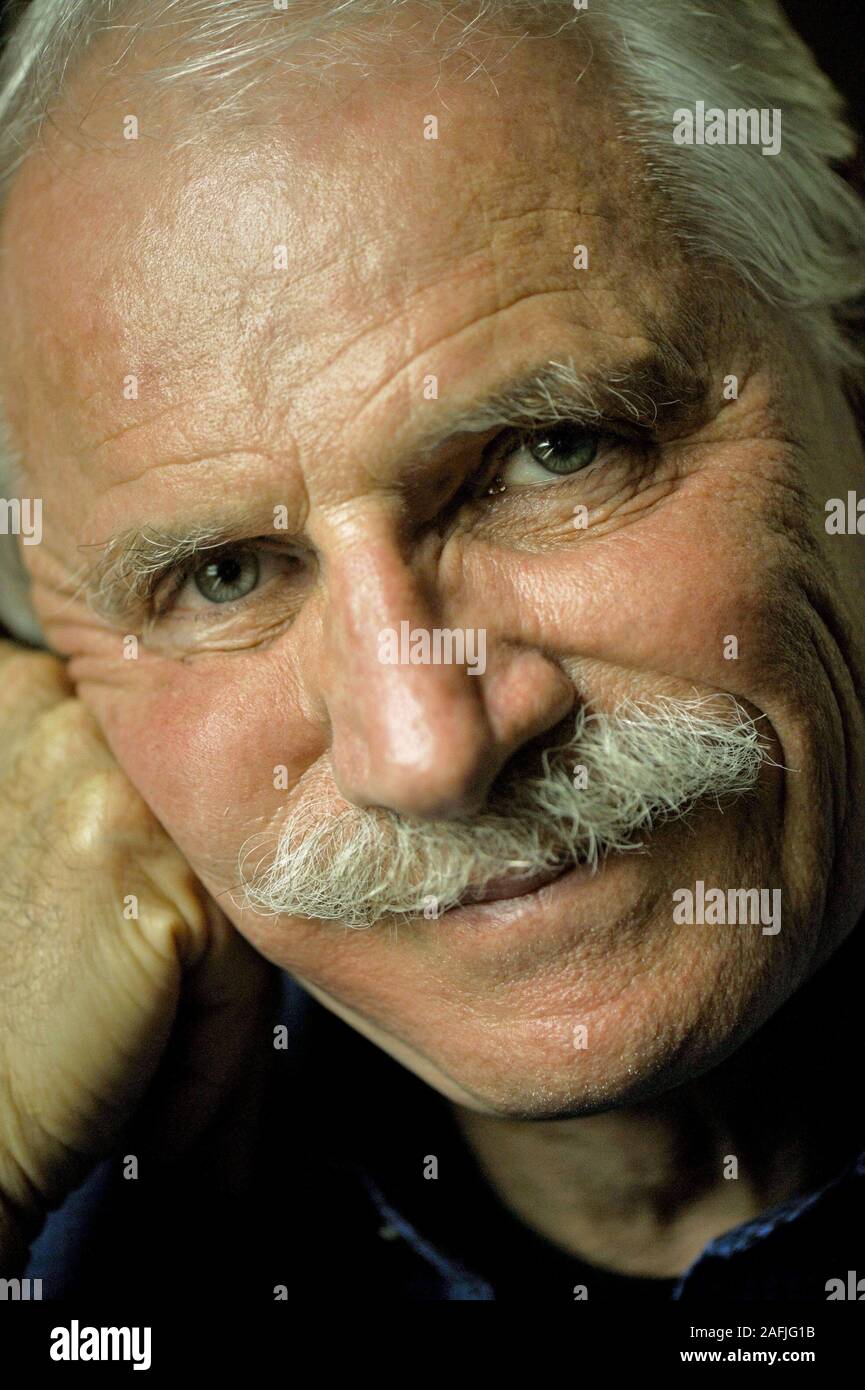 Yann Arthus-Bertrand, French photographer and reporter. Paris, October ...