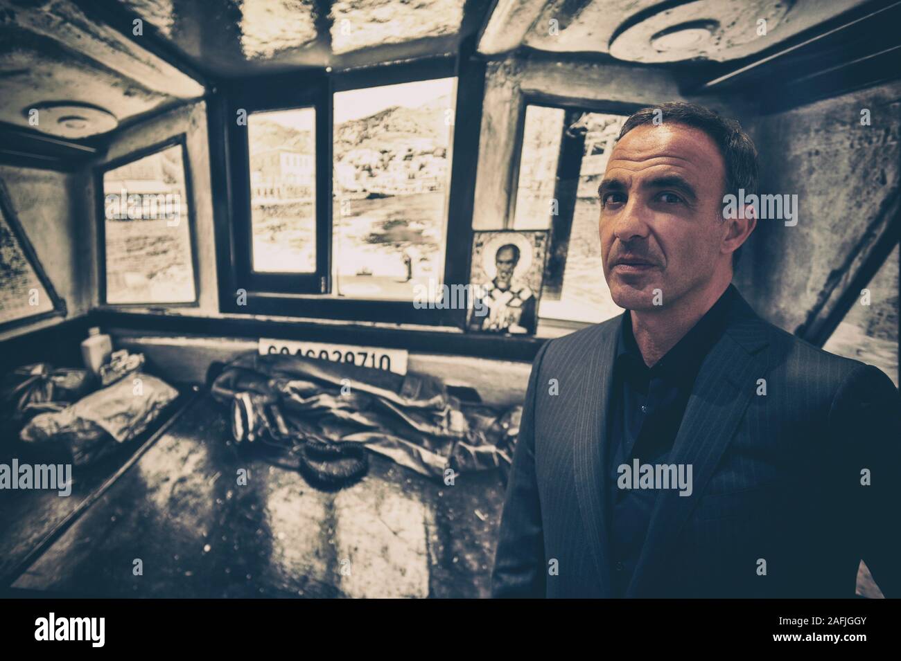 Nikos Aliagas, French-Greek journalist, entertainer and photographer ...