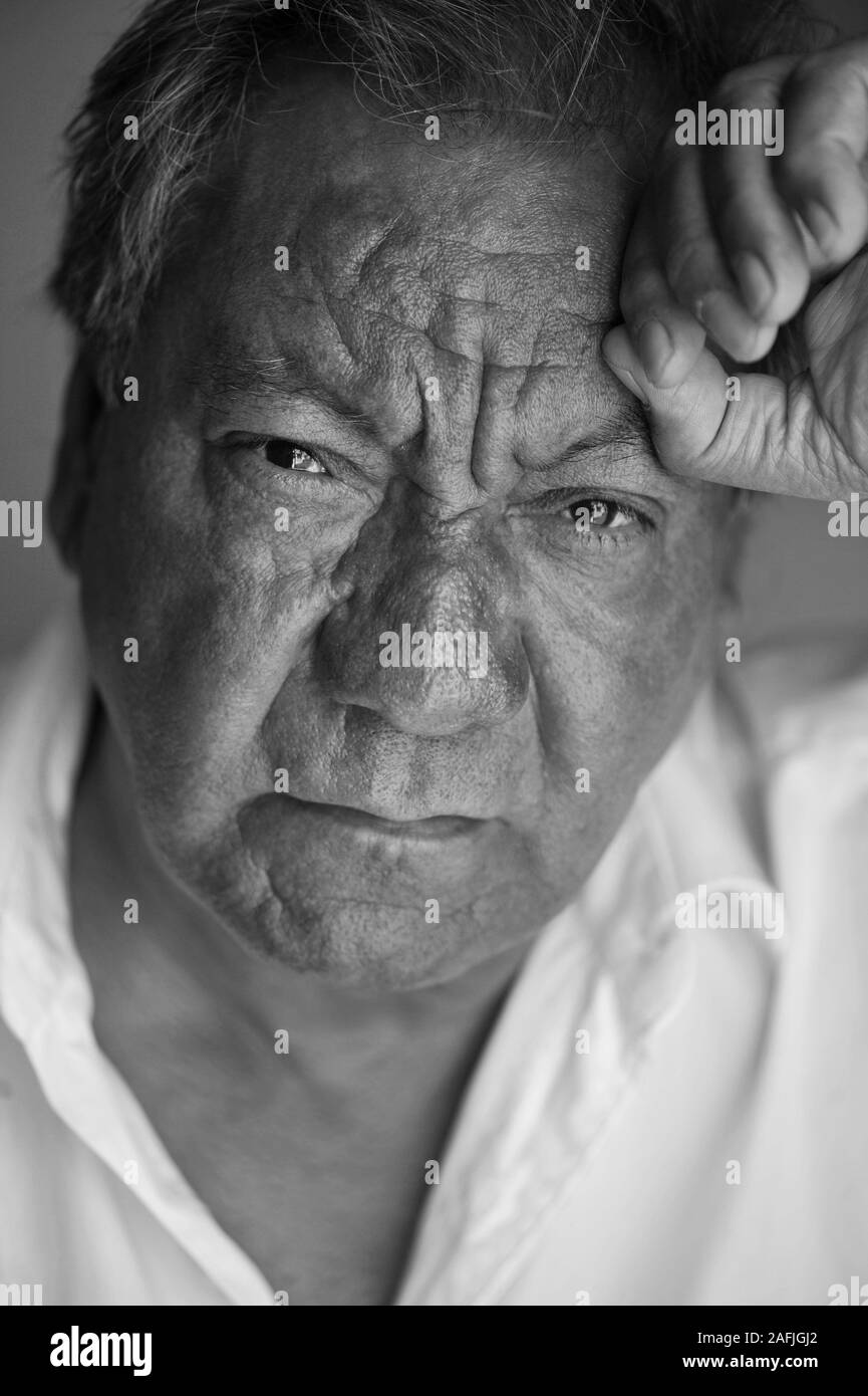 Tony Gatlif, French director and actor. Paris, june 2016 Stock Photo ...