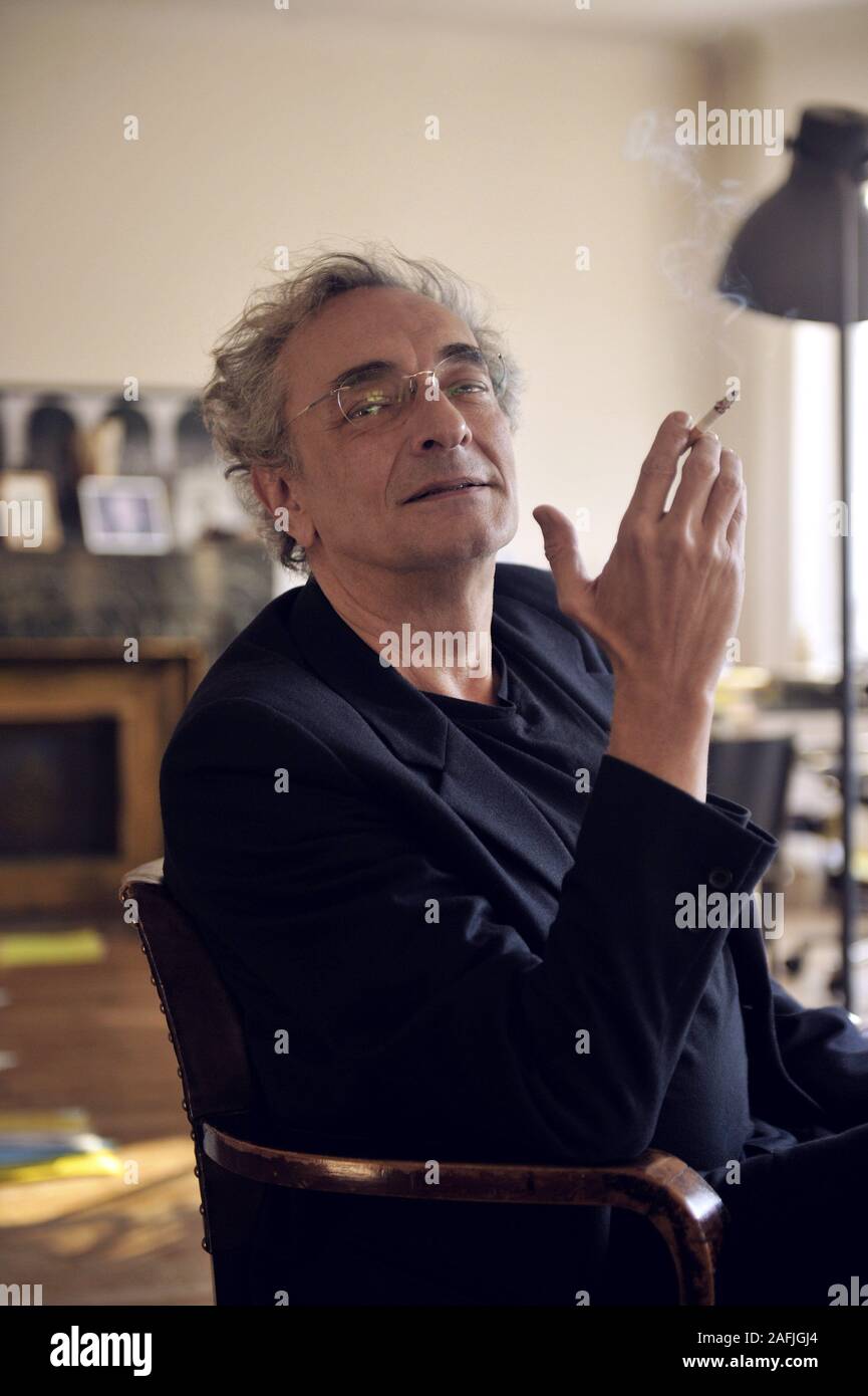 French film producer and journalist Georges-Marc Benamou. Paris ...