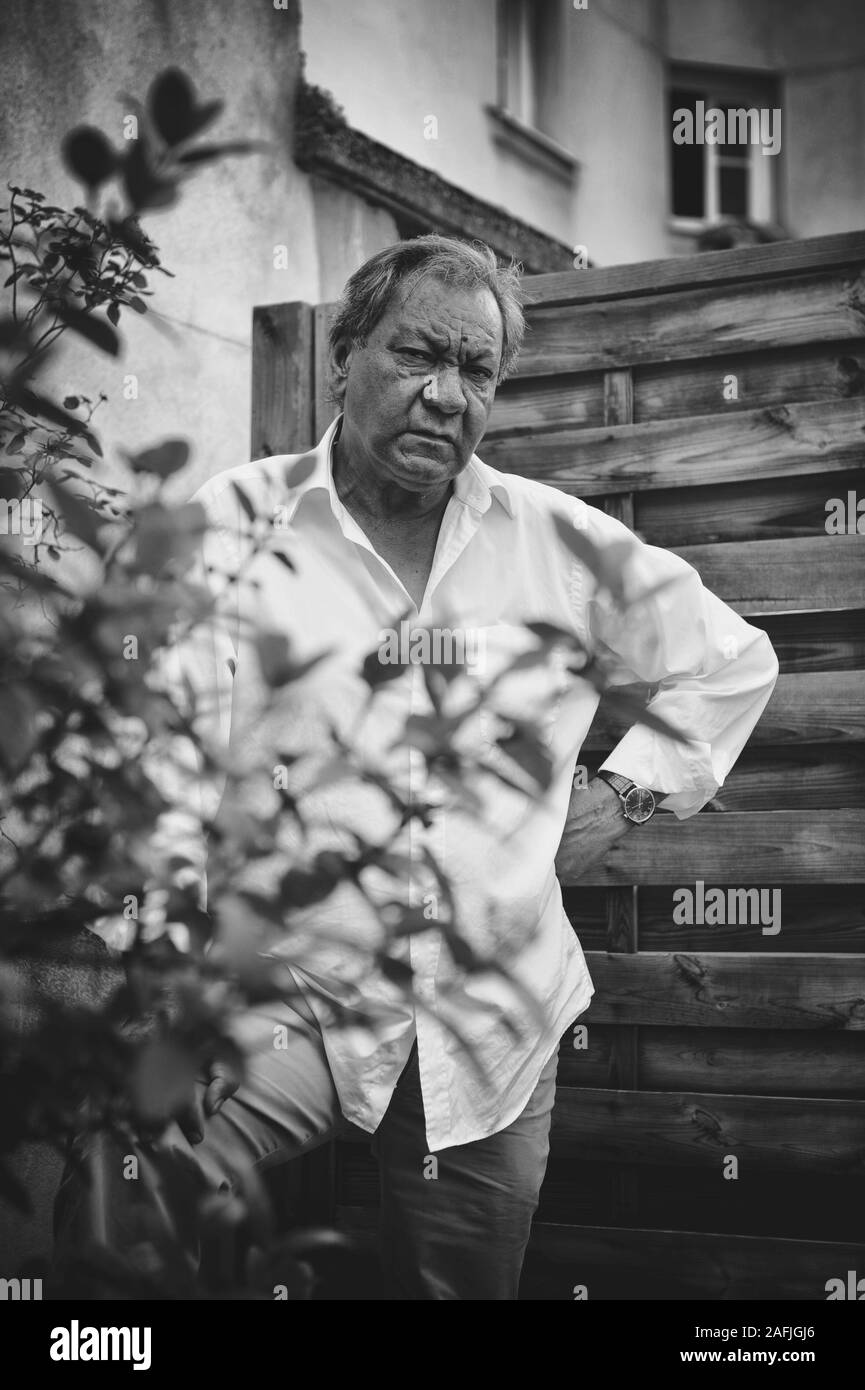 Tony Gatlif, French director and actor. Paris, june 2016 Stock Photo ...
