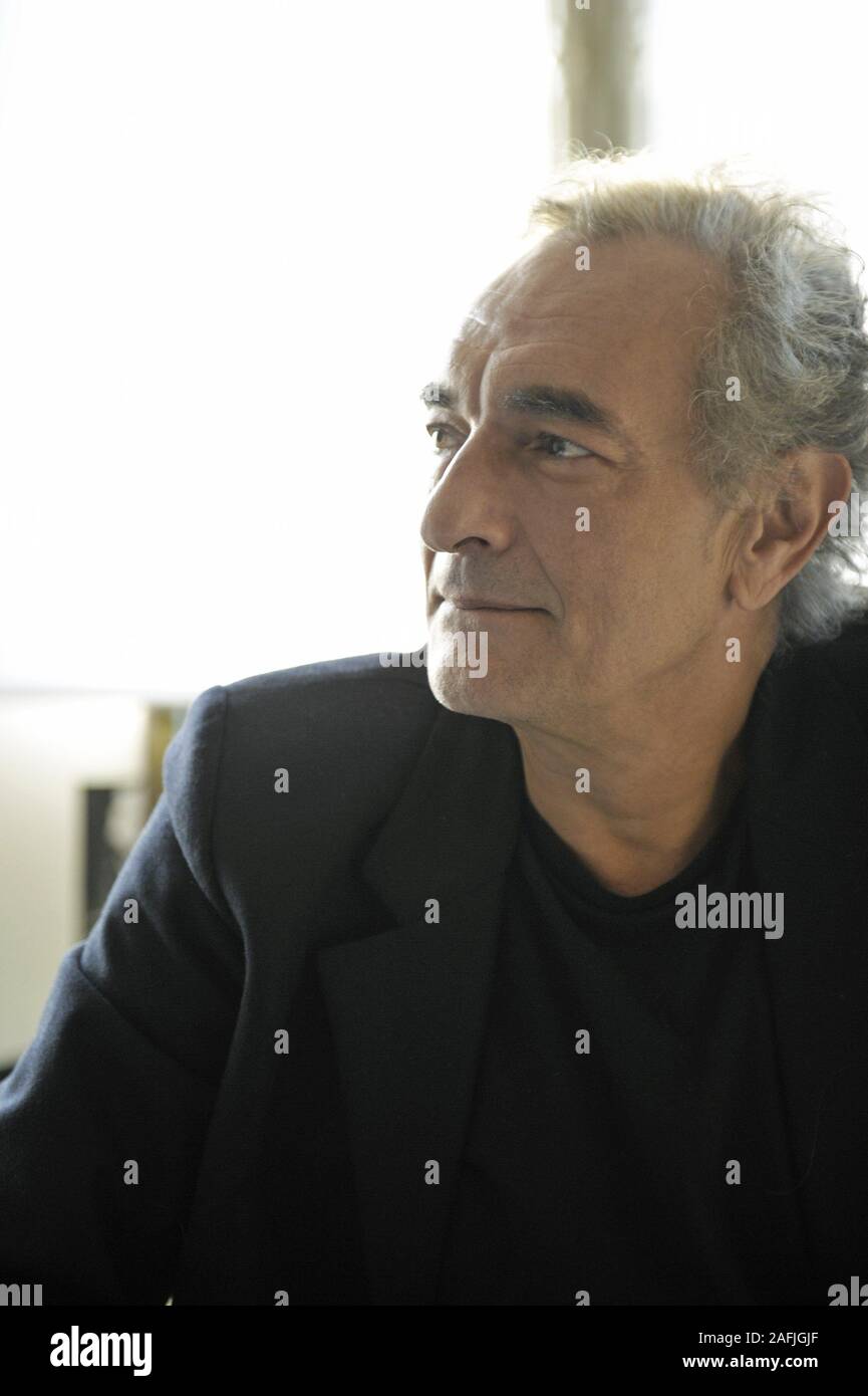 French film producer and journalist Georges-Marc Benamou. Paris ...