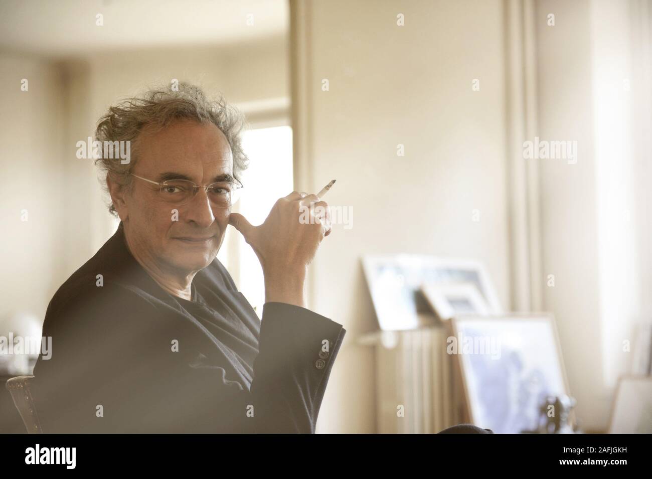 French film producer and journalist Georges-Marc Benamou. Paris ...