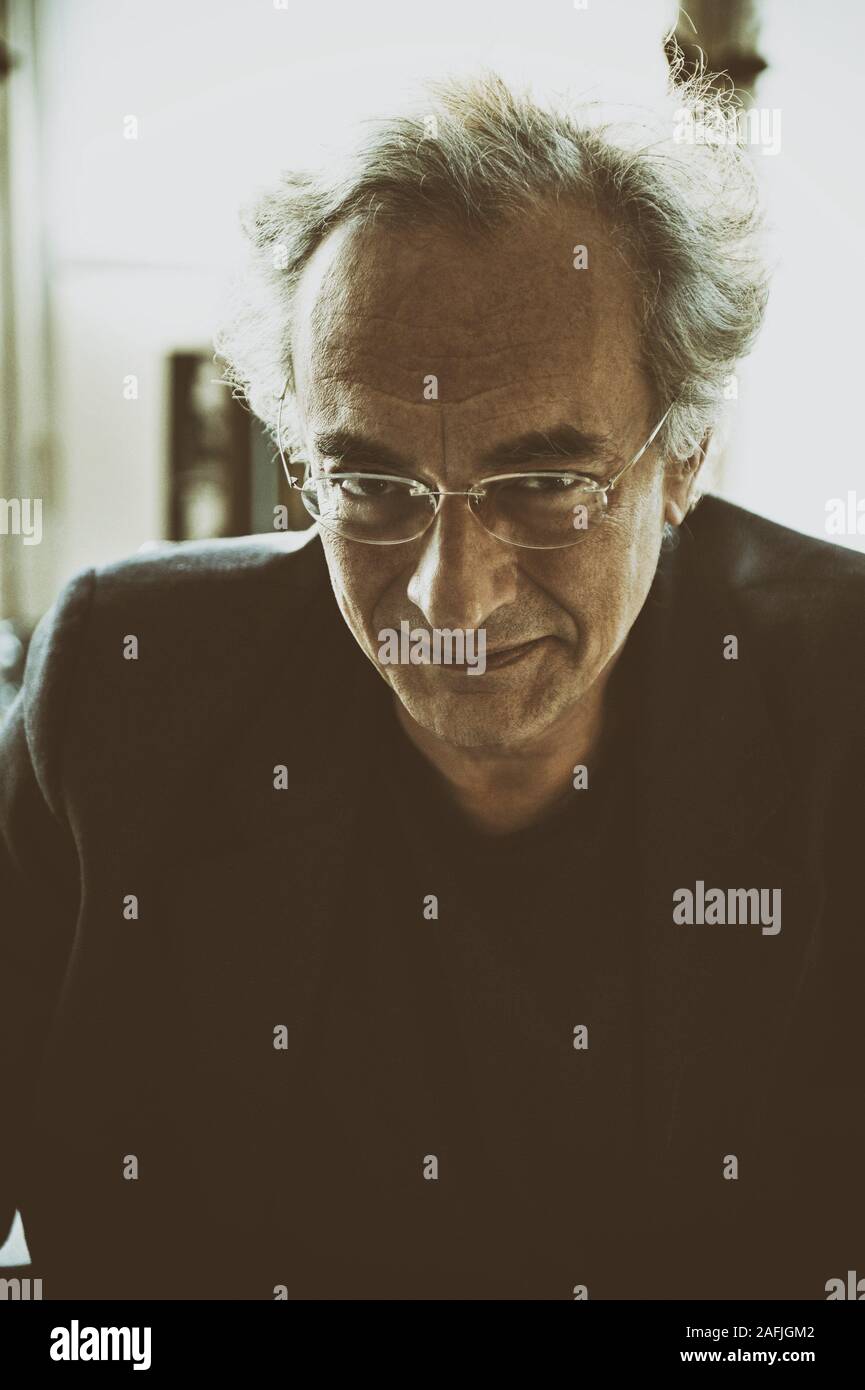 French film producer and journalist Georges-Marc Benamou. Paris ...