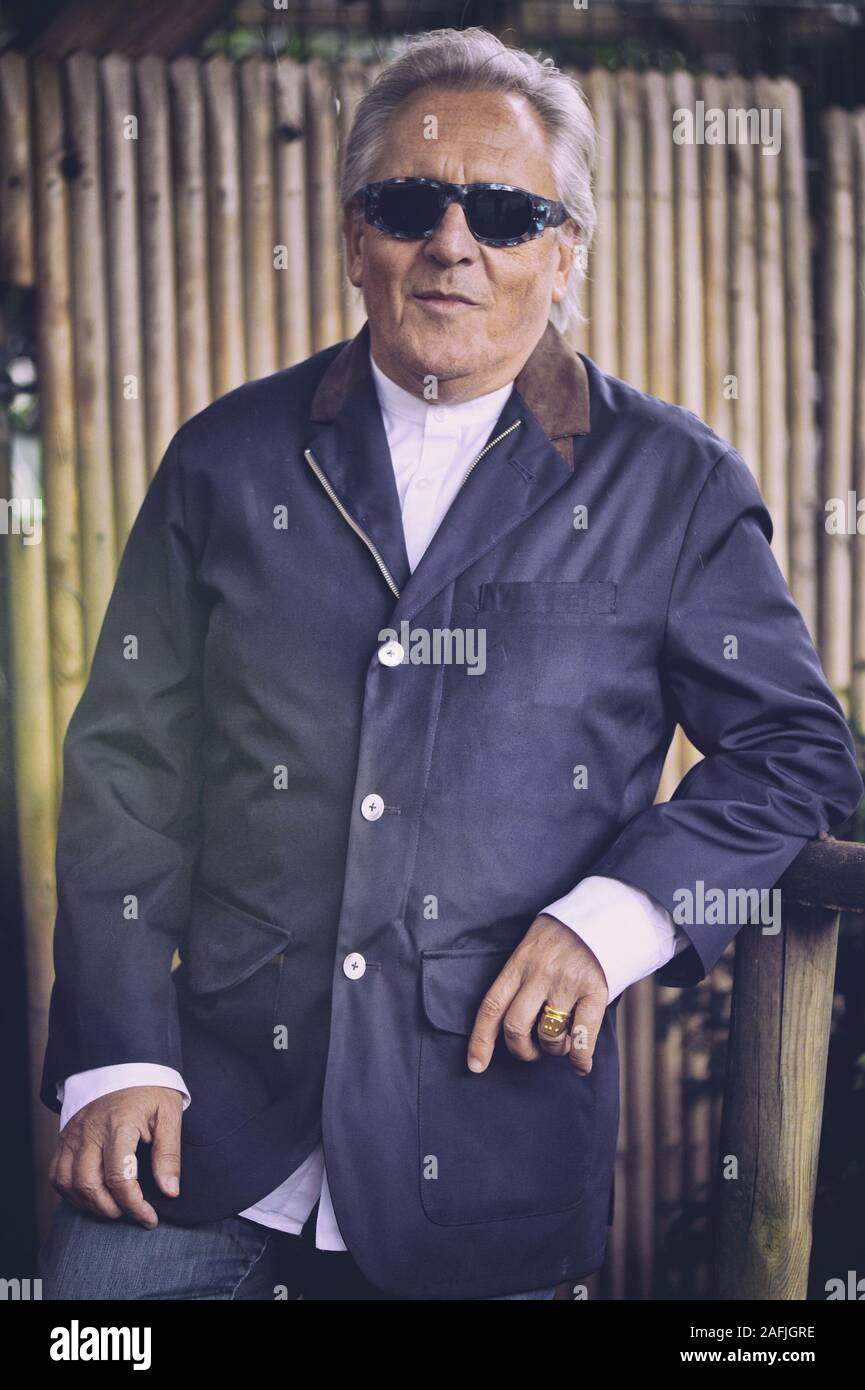 Gilbert Montagné, French singer. Paris, October 2017 Stock Photo - Alamy