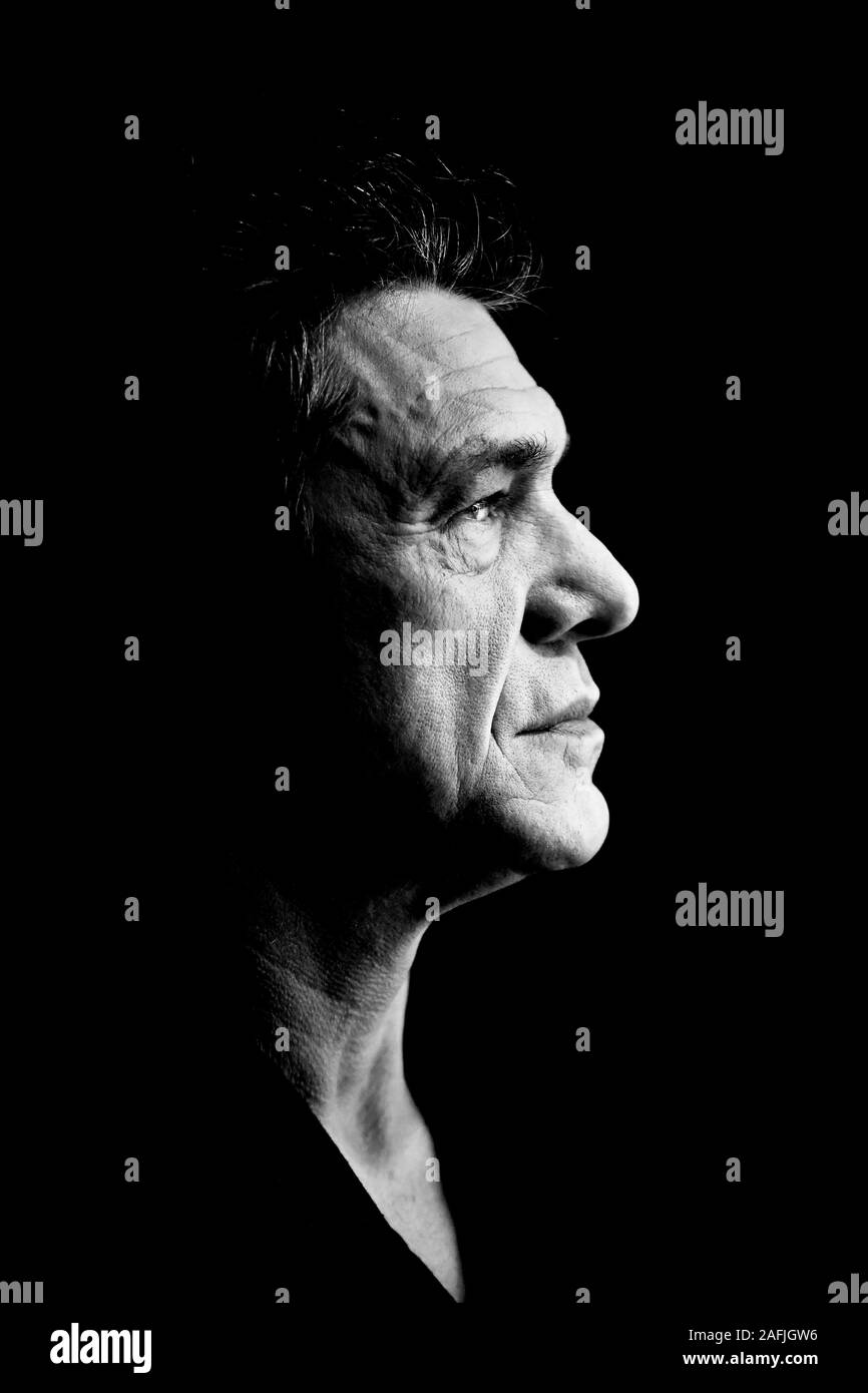 French chanson singer and actor Black and White Stock Photos & Images ...