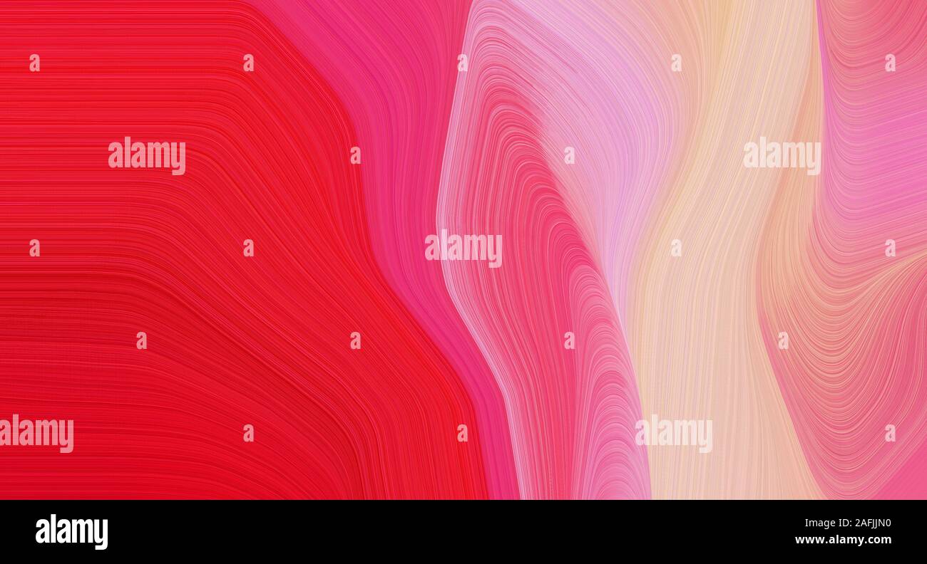 colorful abstract wave background with crimson, baby pink and pale ...