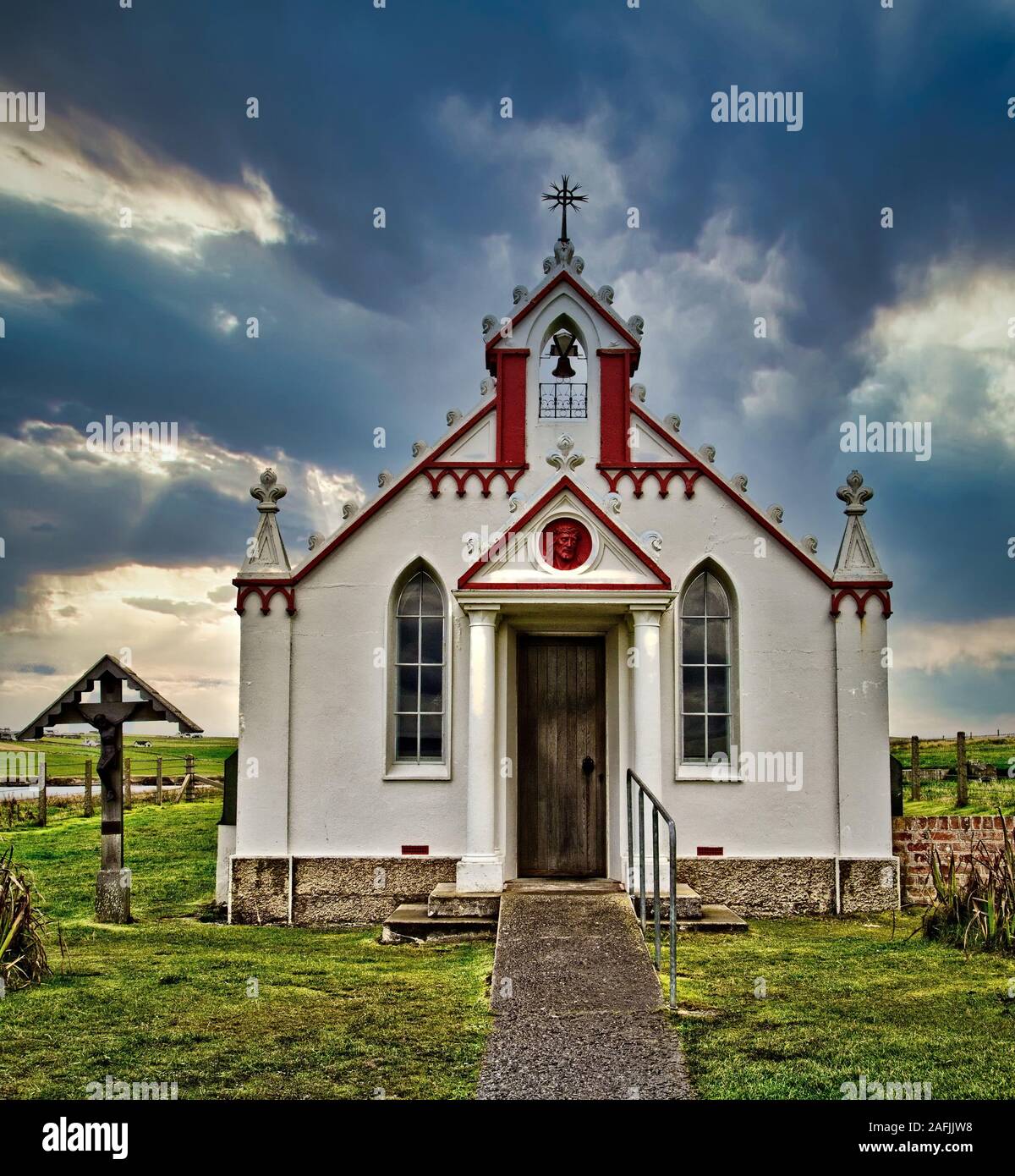 Italian chapel orkney hi-res stock photography and images - Alamy