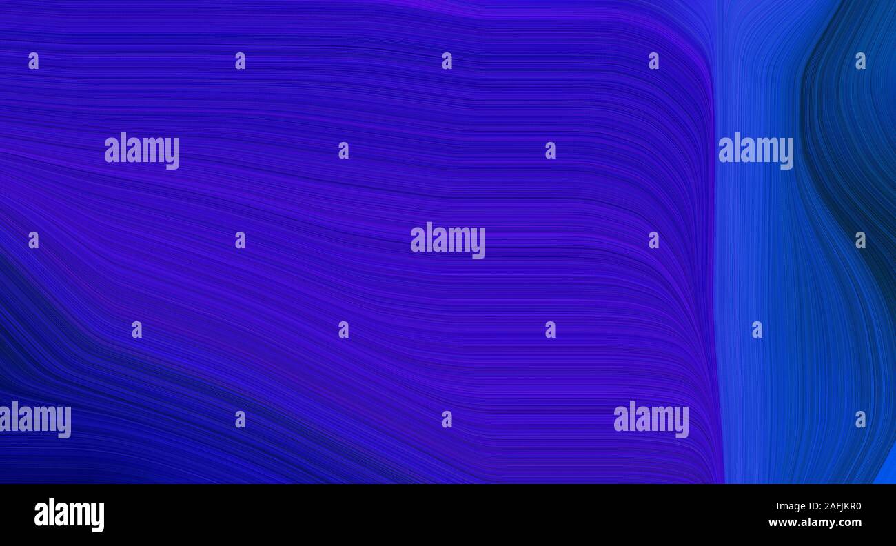 modern colorful abstract wave background with medium blue, midnight ...