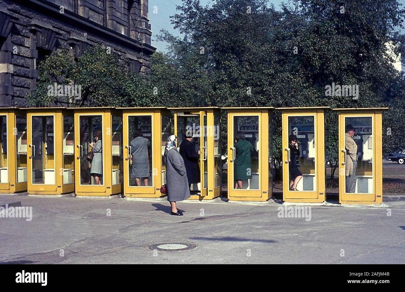 1960s telephone box hi-res stock photography and images - Alamy