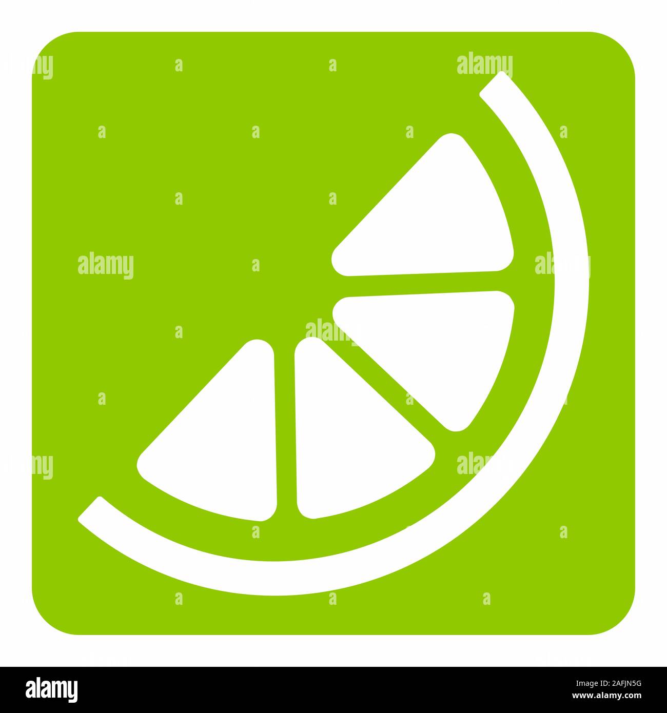 Half lemon icon Stock Vector Image & Art - Alamy