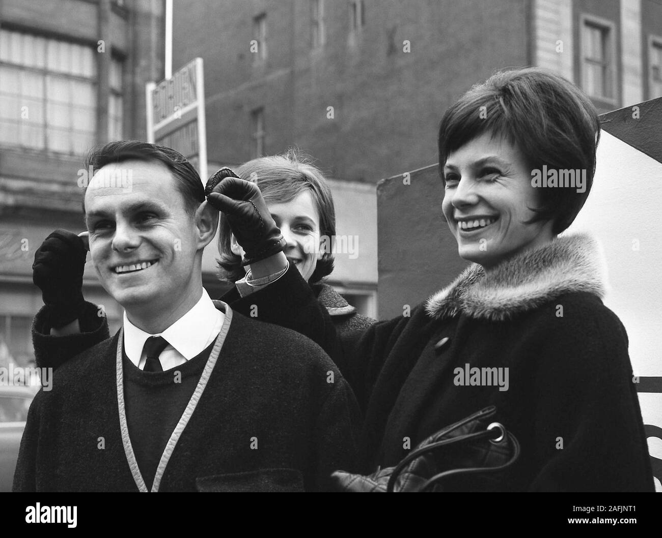 Woman ears 1960s hi-res stock photography and images - Alamy