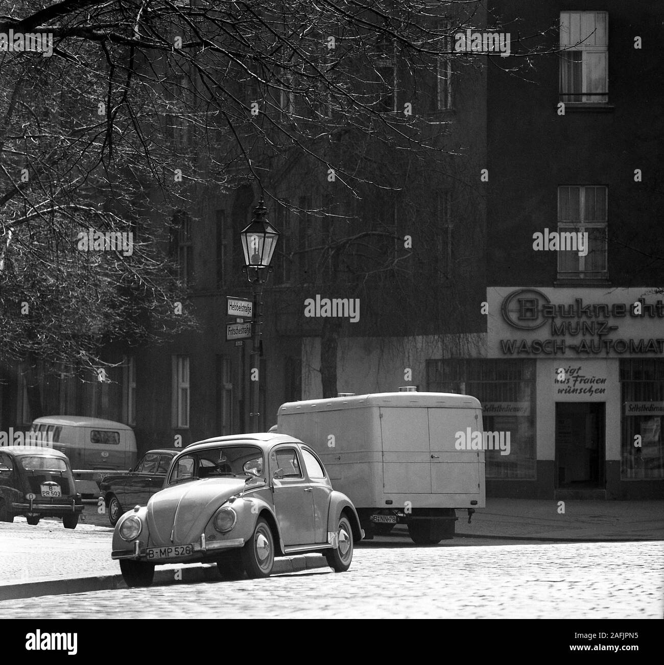 Fritschestrasse crossing Hebbelstrasse in Berlin-Charlottenburg ...