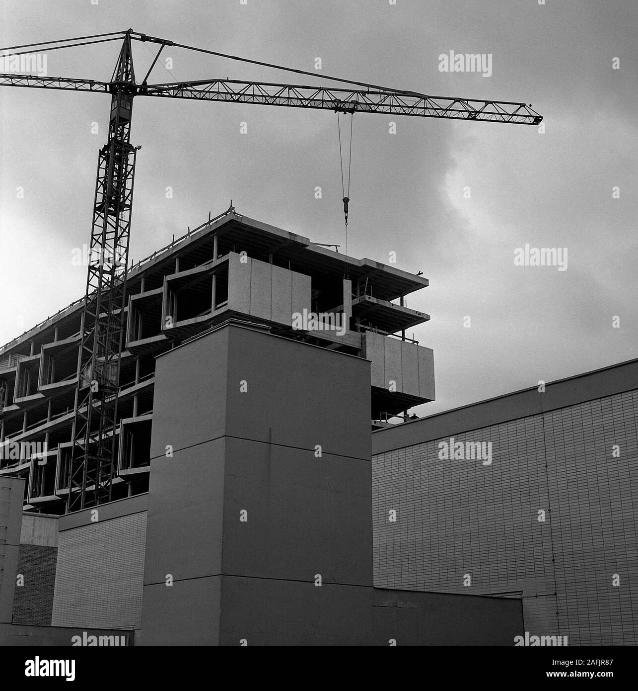 1960s architecture architecture Black and White Stock Photos & Images ...
