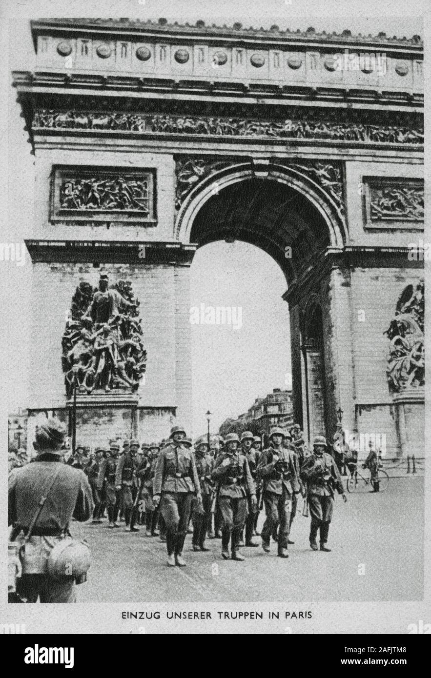 World War Ii Paris German Soldiers High Resolution Stock Photography ...
