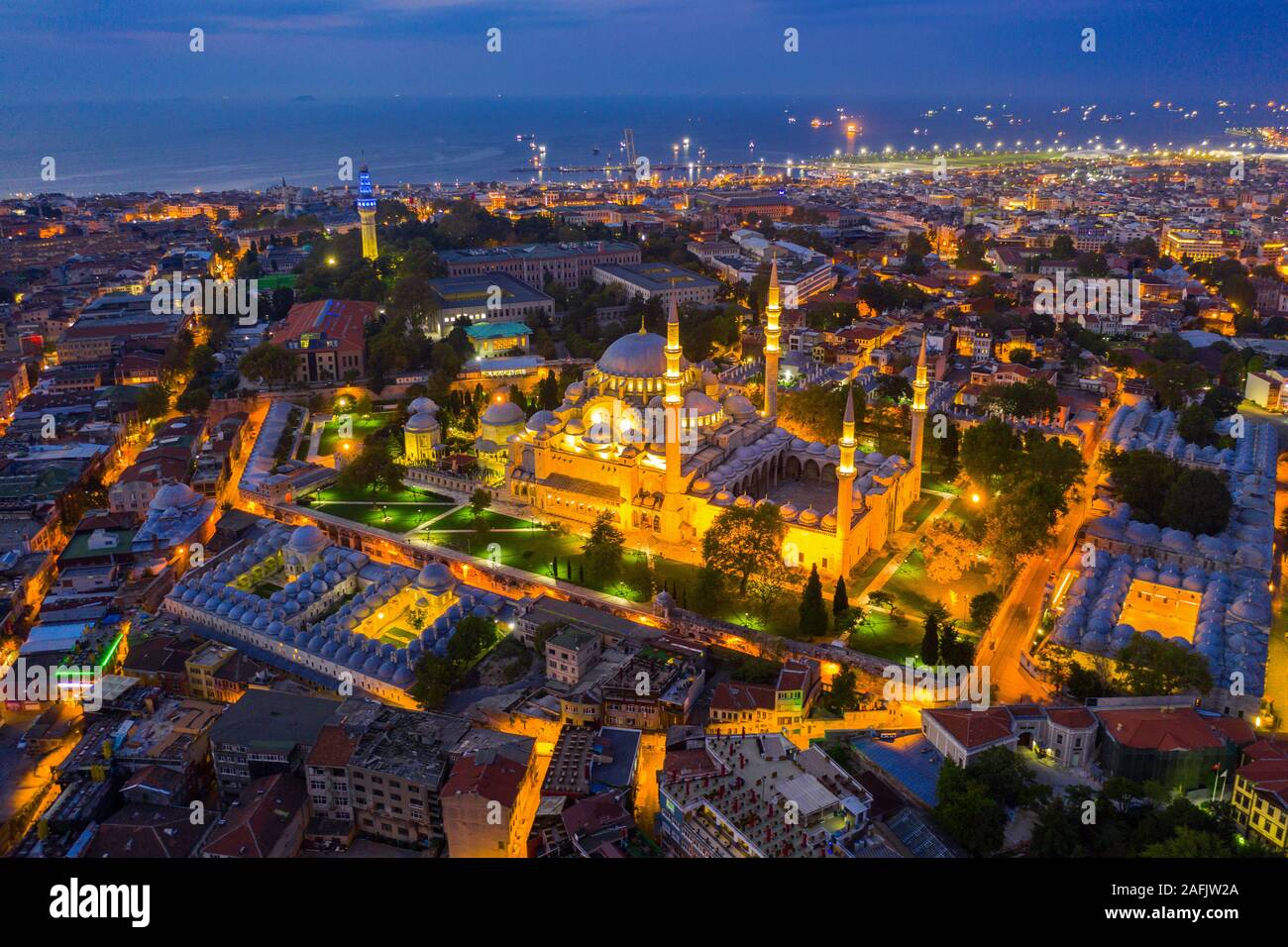 Aerial view of istanbul hi-res stock photography and images - Alamy