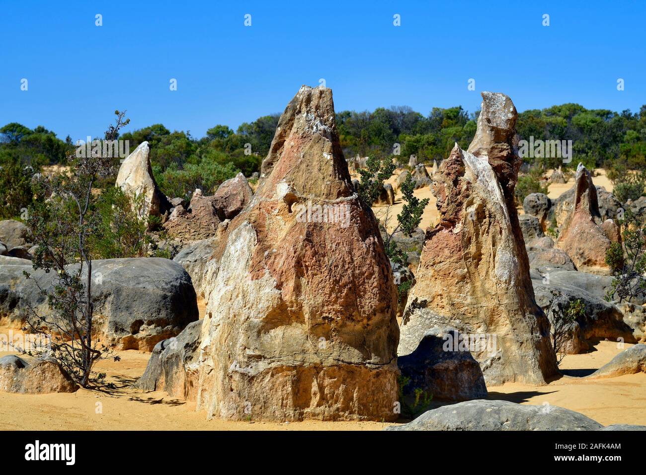 Australia, WA, The Pinnacles in Nambung National Park, preferred ...