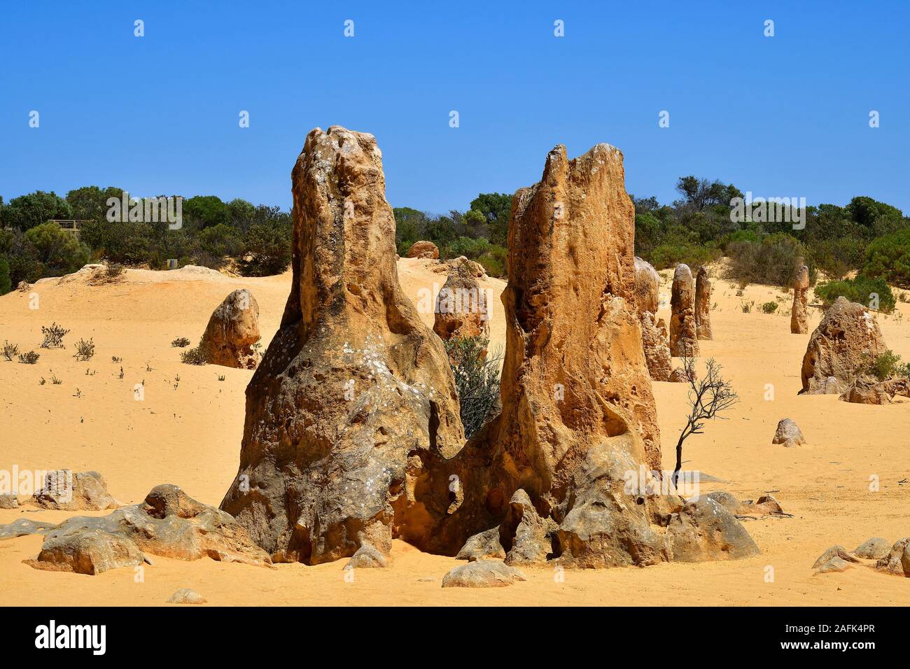 Australia, WA, The Pinnacles in Nambung National Park, preferred ...